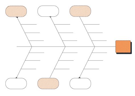Diagrama De Espina De Pescado Editable