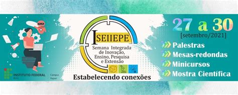 I Semana Integrada De Inova O Ensino Pesquisa E Extens O Seiiepe