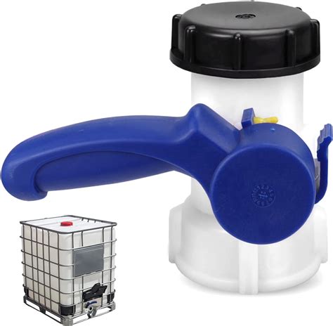 IBC Auslaufhahn Tank Zubehör Behälter Container Auslass Regelventil IBC