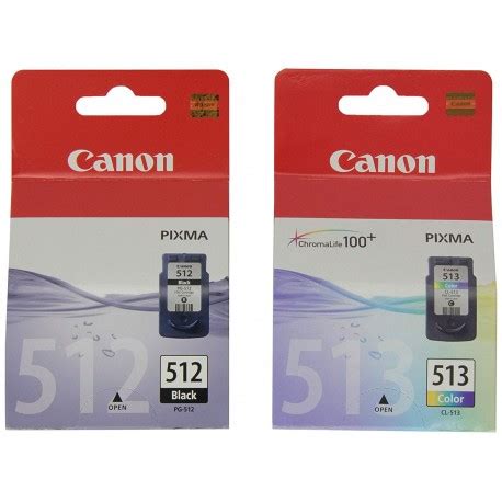 Canon 512 513 Multipack PG 512 Noir CL 513 Couleur CPC Informatique