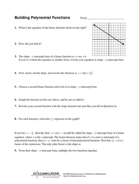 fillable online building polynomial functions fax email print pdffiller