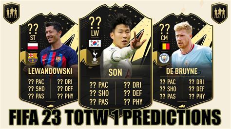 FIFA 23 TOTW 1 PREDICTION TEAM OF THE WEEK 1 PREDICTION EARLY FT