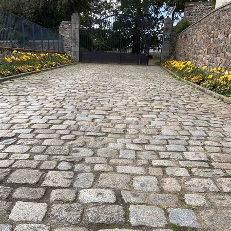 Sol Pavé Pierre Naturelle Granit HESTIA Pierre Jardin