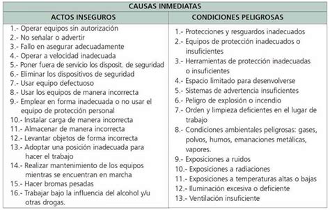 Causas Inmediatas De Los Accidentes Prevencionar The Best Porn Website