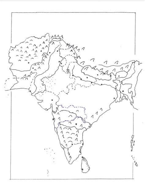South Asia Land Features Mountain Ranges Diagram Quizlet