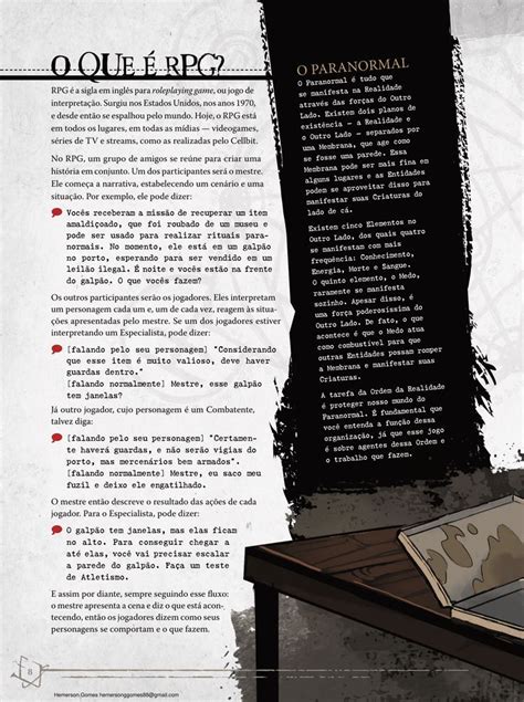 Introdu O Ao Rpg Ordem Paranormal Rpg Livro Oficial De Regras