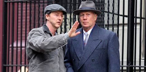 MOTHERLESS BROOKLYN 2019 Bruce Willis Edward Norton Warner Bros