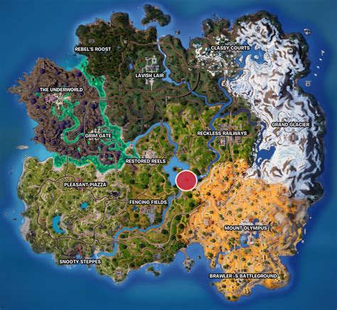 Fortnite A Grassy Island In The Center Of Everything Location GameSpot