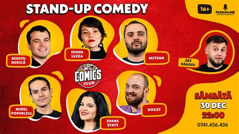 Bilete Stand Up Cu Mitran Ioana Mirica State Popinciuc Bogzi La