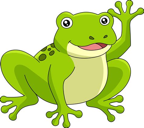 Frog Cartoon Colored Clipart Illustration 7528211 Vector Art At Vecteezy