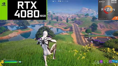 Fortnite RTX 4080 16GB 1440p Max Settings DLSS YouTube