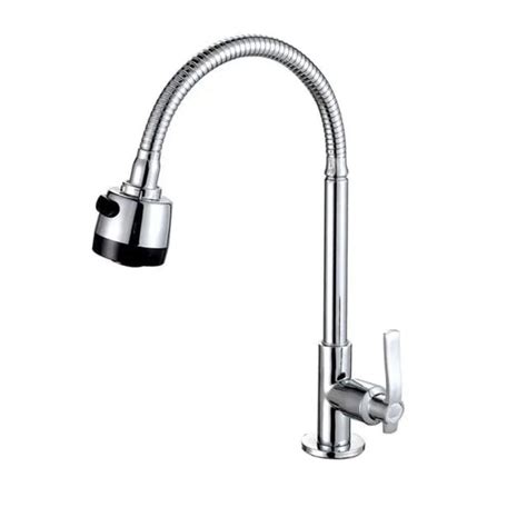 Torneira Cozinha Flexivel Escovado Inox Mesa Bancada Pia 2 Jatos Extra