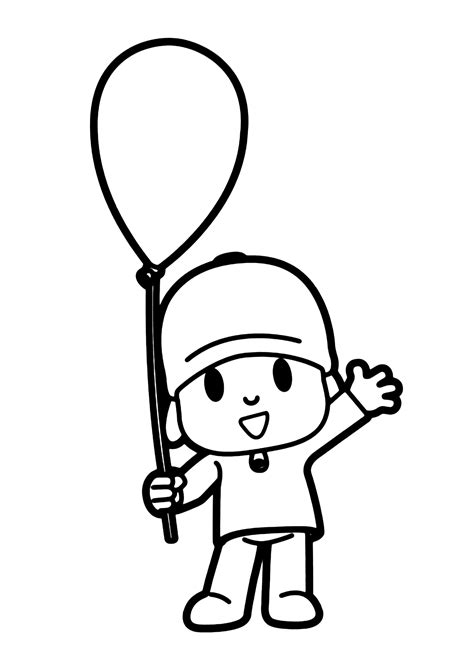 Pocoyo Para Colorir Imprimir Desenhos