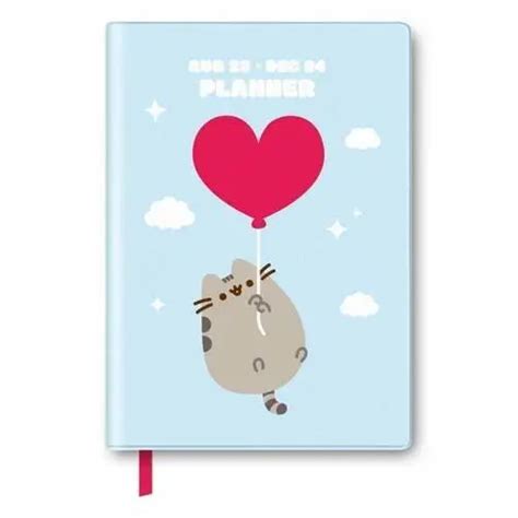 Kalendarz dziennik książkowy 2023 2024 dzienny a6 pusheen Grupo erik od