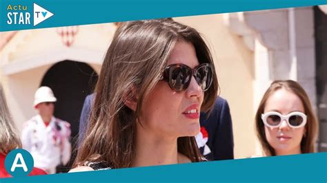 Charlotte Casiraghi et son très chic fils Raphaël Elmaleh robe rayée
