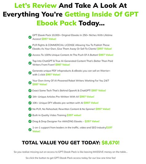 GPT EBook Pack Review Demo Is It Recommended Or Not