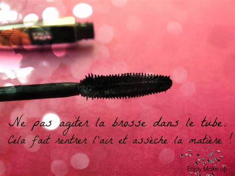Enjoy make up Astuce beauté Make up Mascara