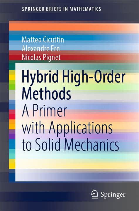 hybrid high order methods ebook by matteo cicuttin epub rakuten kobo 9783030814779