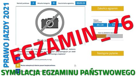 Pkt Ca Y Egzamin Na Prawo Jazdy Cz Kategoria B Youtube