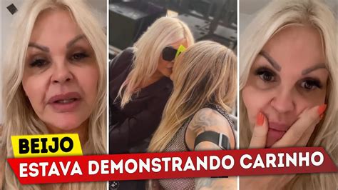 Monique Evans DESABAFA após ataques em vídeo beijando a noiva YouTube