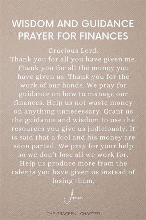 11 Prayers For Wisdom And Guidance The Graceful Chapter