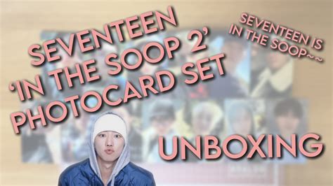 SEVENTEEN Is In The Soop SEVENTEEN IN THE SOOP Season 2 Photocard