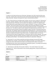 Comprehensive Study Of Anatomy Physiology Concepts Course Hero