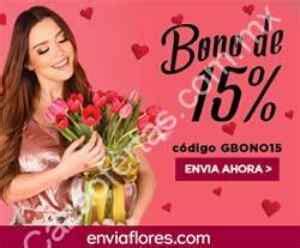 Cupón de San Valentín Enviaflores 15 de descuento en arreglos