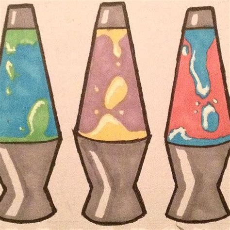 Trippy Lava Lamp Drawing Leilamilosz