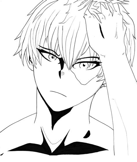 Todoroki Para Colorir