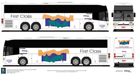 Ônibus em desenho Trocar Marcopolo Paradiso GV1150 MercedesBenz 0 400RSD