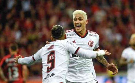 Pedro Comemora Gol Que Garantiu Flamengo Na Semifinal Da Copa Do Brasil