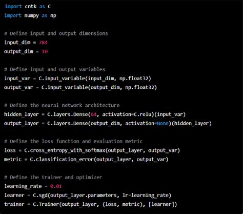 Machine Learning Libraries In Datadance