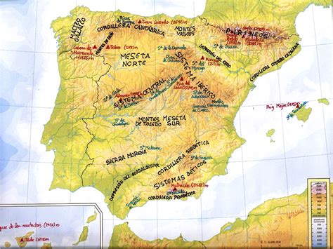 Pinceladas sobre Historia y Geografía Repaso el relieve y los ríos de