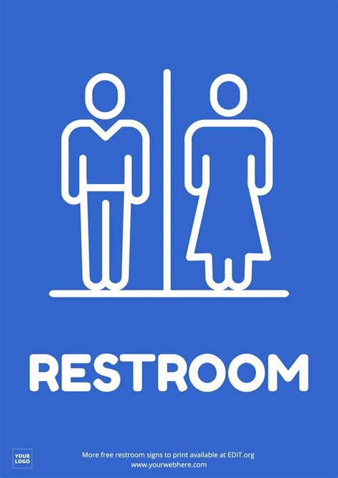 Toilet Signs To Print