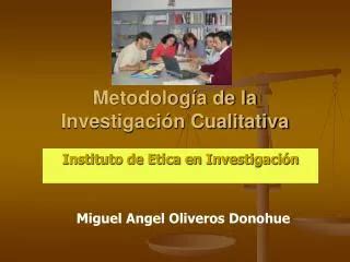 PPT La Investigación Cuantitativa y Cualitativa PowerPoint