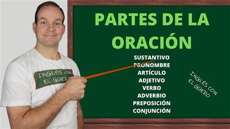 Partes De Una Oracion En Ingles