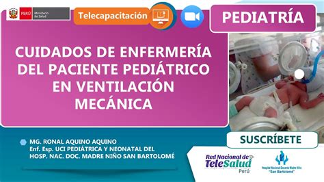 Cuidados De Enfermer A Del Paciente Pedi Trico En Ventilaci N Mec Nica