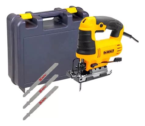 Serra Tico Tico Dewalt Dwe300 450w Kit Lamina Maleta 220v Frete grátis