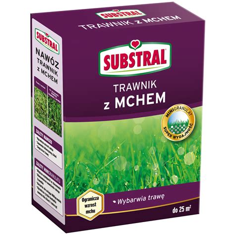Nawóz do trawnika z mchem 1 kg SUBSTRAL Bricomarche pl