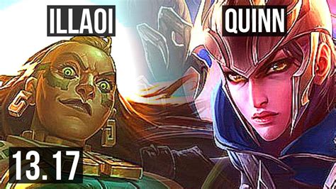 ILLAOI Vs QUINN TOP 7 Solo Kills Rank 8 Illaoi 300 Games NA