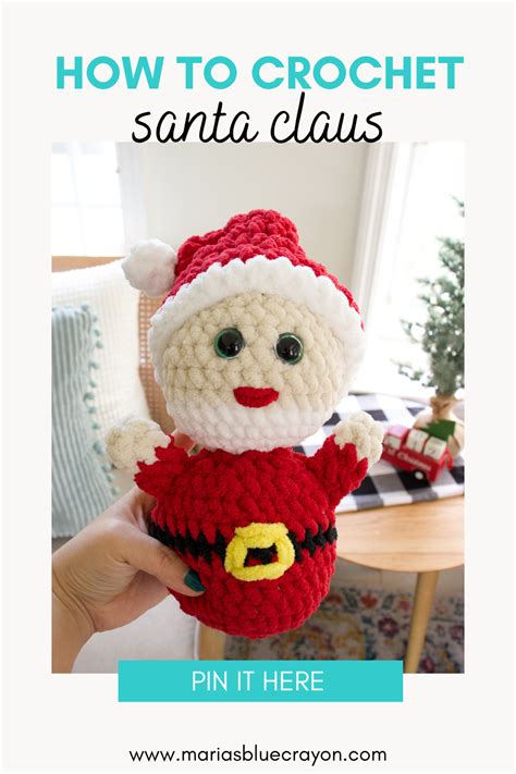 Easy Santa Claus Crochet Pattern With Written And Video Tutorial