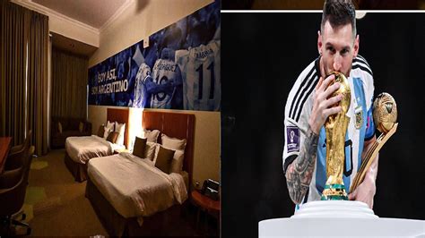 La habitación de Lionel Messi en Qatar se convertirá en un museo tras