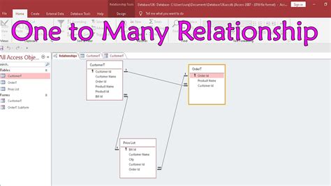 how to create one to many relationship in microsoft access 2016 in hot sex picture