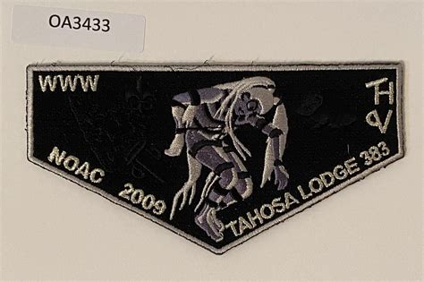 Boy Scout OA 383 Tahosa Lodge 2009 NOAC Flap EBay