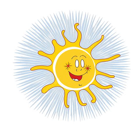 太陽の黄色のスマイリーフェイスイラスト素材透過PNGフリー画像ダウンロード Pngtree