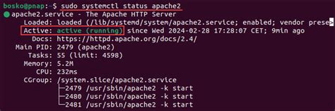 How To Start Stop Or Restart Apache Server On Ubuntu
