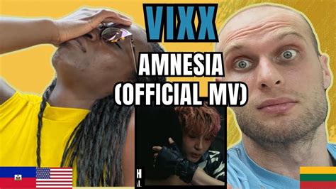 VIXX 빅스 Amnesia Reaction Official MV FIRST TIME LISTENING TO