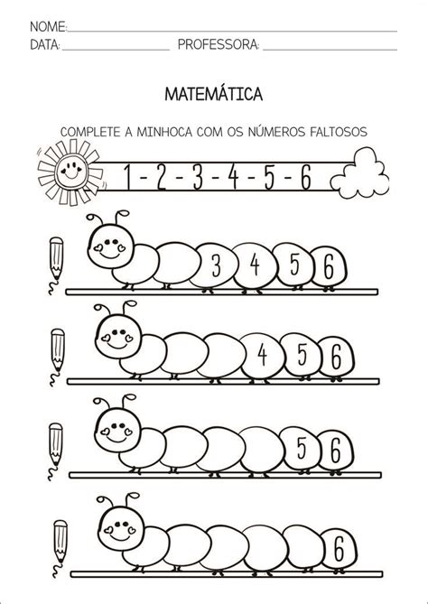 50 Atividades De Matemática Para A Educação Infantil Espaço Do F16