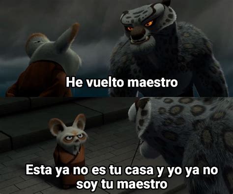 He Vuelto Maestro Kung Fu Panda Plantilla Meme